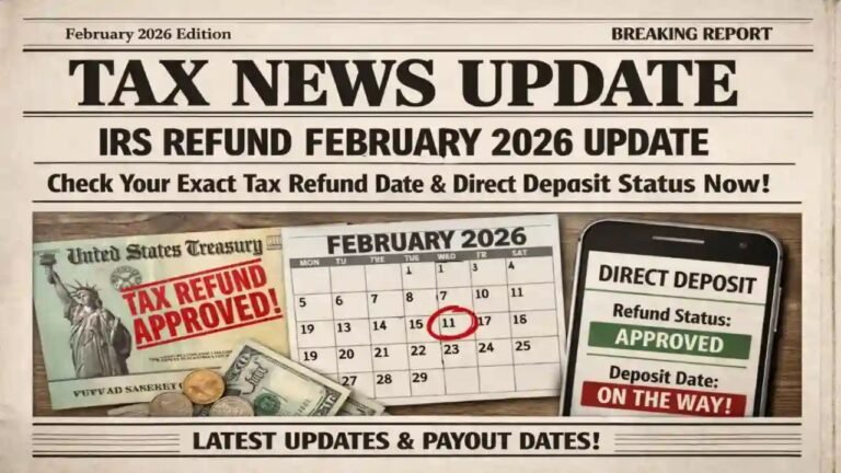 IRS Refund February 2026 Update: Check Your Exact Tax Refund Date ...
